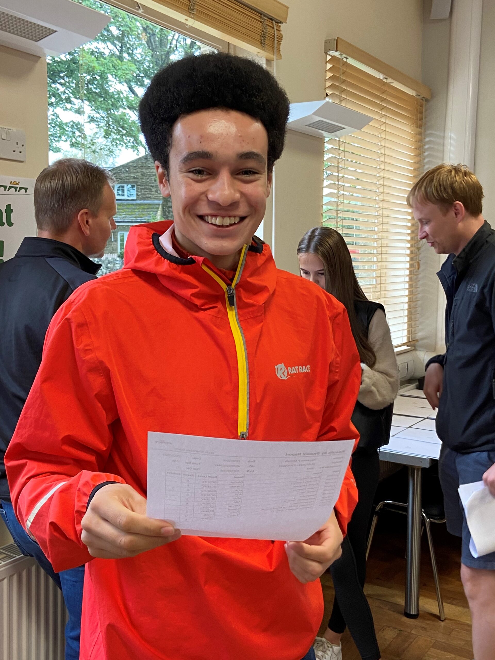 UWS students celebrate GCSE success at Results Day - Upper Wharfedale ...